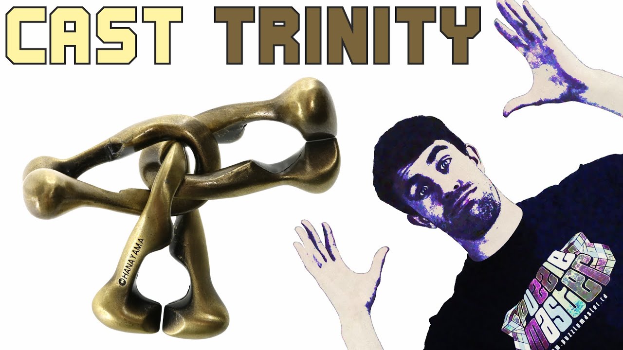 Cast Trinity from Hanayama - Solution - YouTube