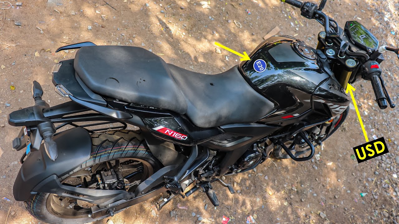 New Launch 2024 Bajaj Pulsar N160 USD Model Detailed Review | On Road ...
