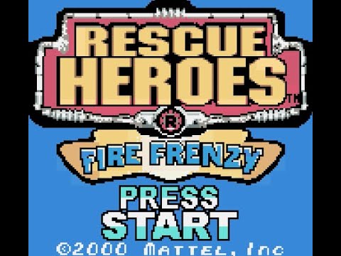 Rescue Heroes: Fire Frenzy - Game Boy Color (2000) - YouTube