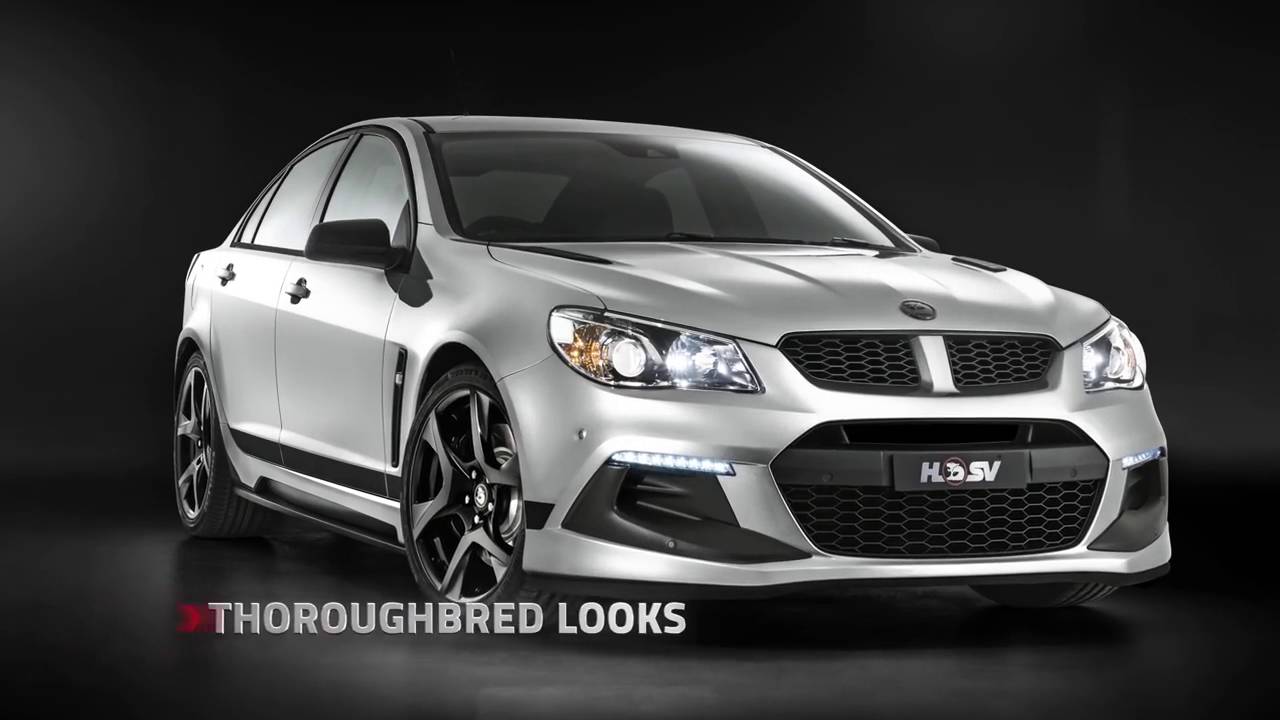 Introducing The HSV SV Black... Dark Horsepower - YouTube