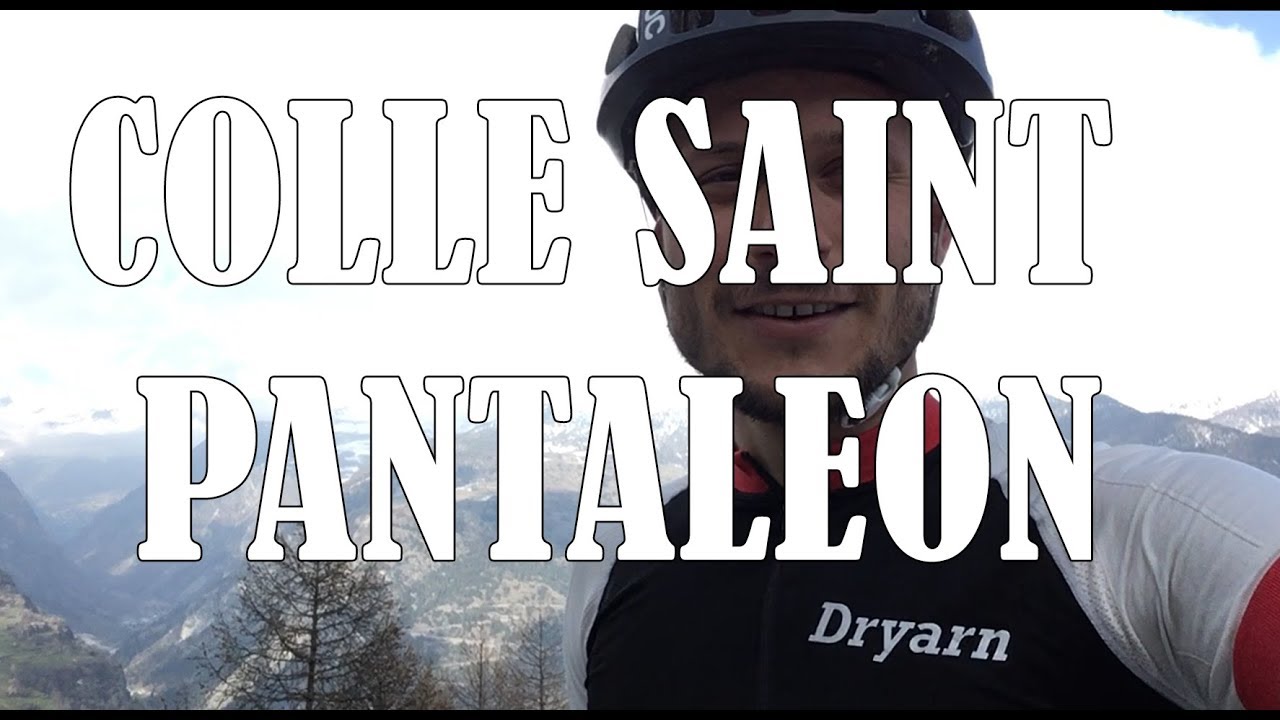 Colle Saint-Pantaleon in bici da corsa - YouTube
