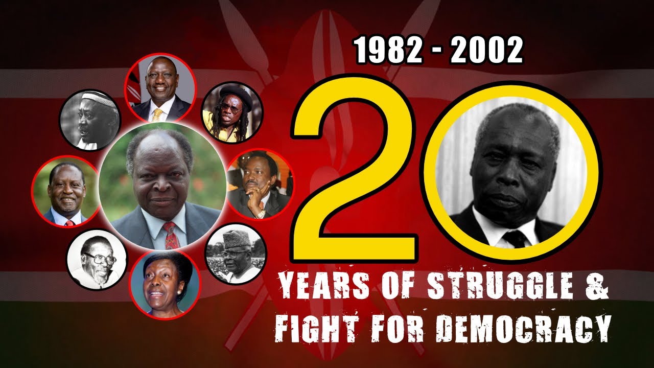 Kenya's Political History Explained: 1982 Coup, Saba Saba, FORD Split ...