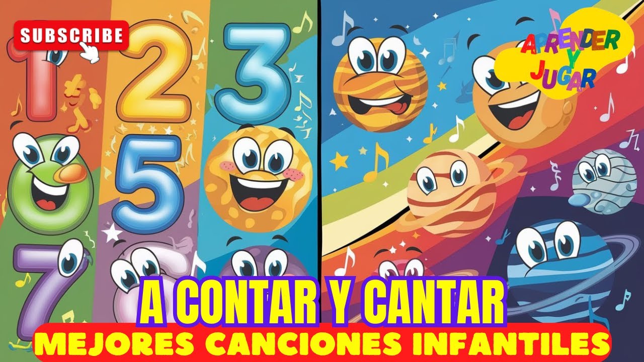 🎶 A Contar y Cantar 🧮 Aprende los Números Bailando 💃 Canciones ...