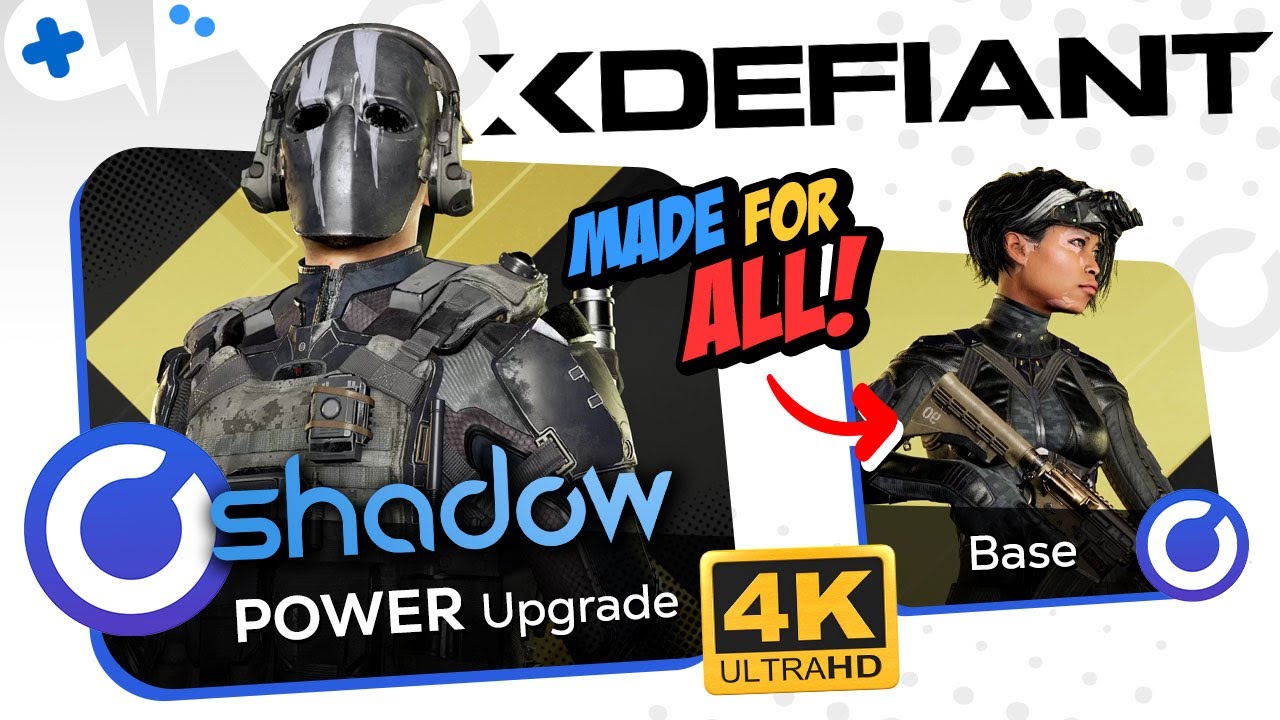 XDEFIANT Beta on SHADOW Cloud Gaming | Base & POWER Upgrade - YouTube