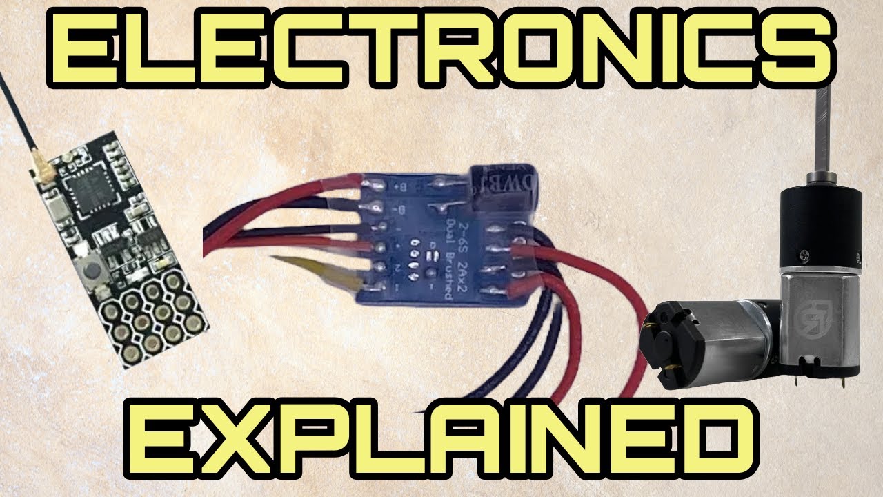 Combat robot electronics for beginners - YouTube