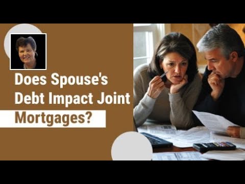 Does Spouse's Debt Impact Joint Mortgages? | - YouTube