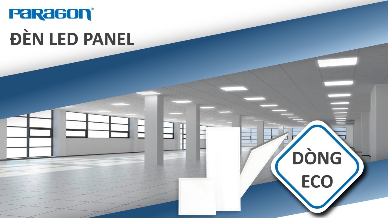 Review Đèn LED Panel Eco - Paragon - YouTube