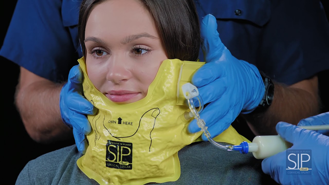 SIPQuik Vacuum Cervical Splint: Features and Use - YouTube
