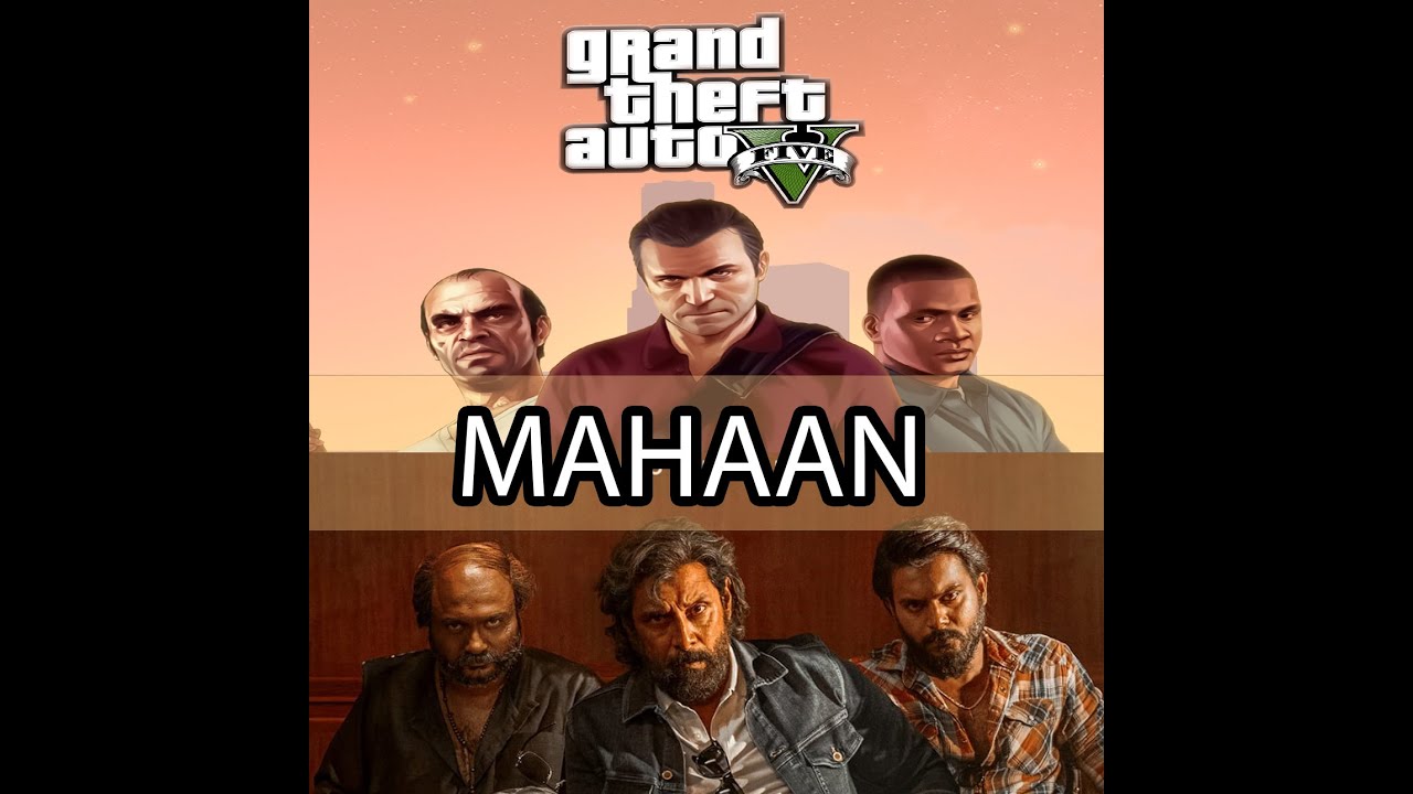 Grand Theft Auto V | mahaan vs gta 5 | #vikram #retro #gameplay #gta5 ...