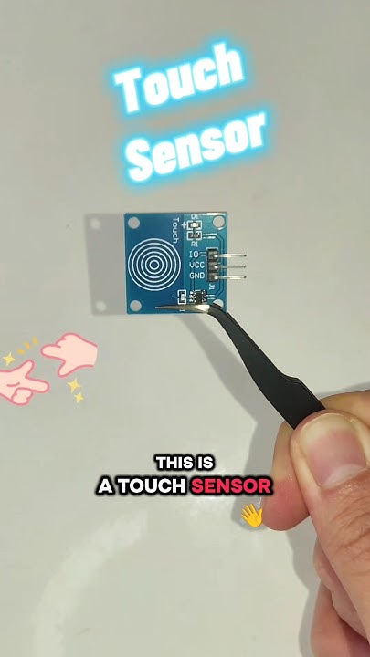 Touch Sensor 🤫👉👈 #NWS #electronics #shorts #engineering #diy #top #arduino #experiment #explore ...