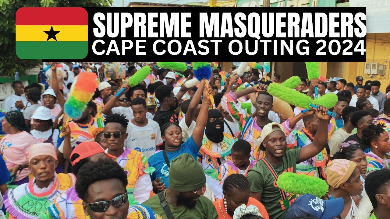 Supreme Masqueraders Cape Coast Super Outing Performance 2024 - YouTube