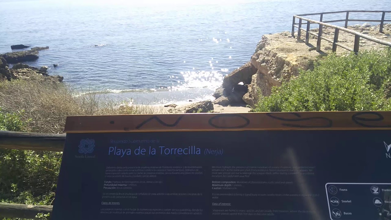 Playa, Torrecilla.el chucho y Playazo.nerja.malaga - YouTube