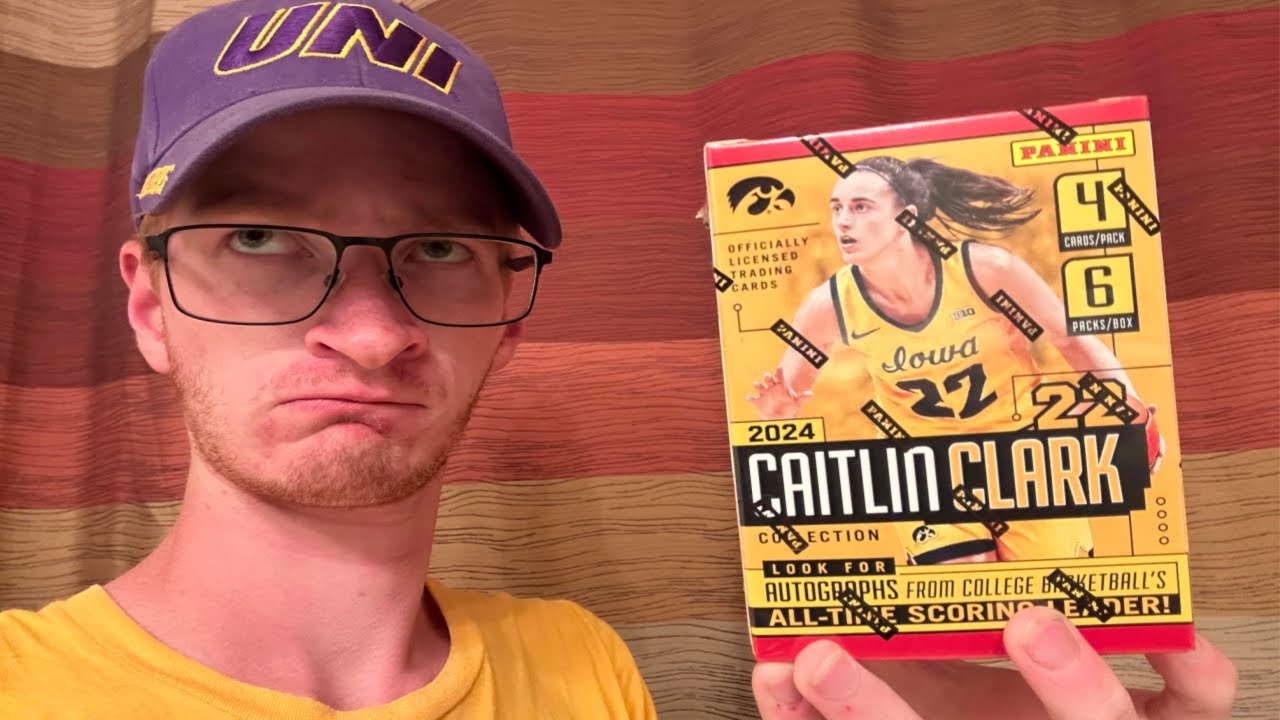 Caitlin Clark Panini Collection Opening - YouTube
