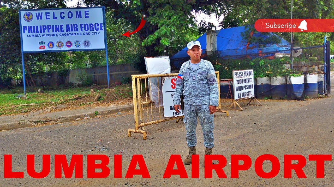 LUMBIA AIRPORT CAGAYAN DE ORO CITY PHILIPPINES 2024 - YouTube