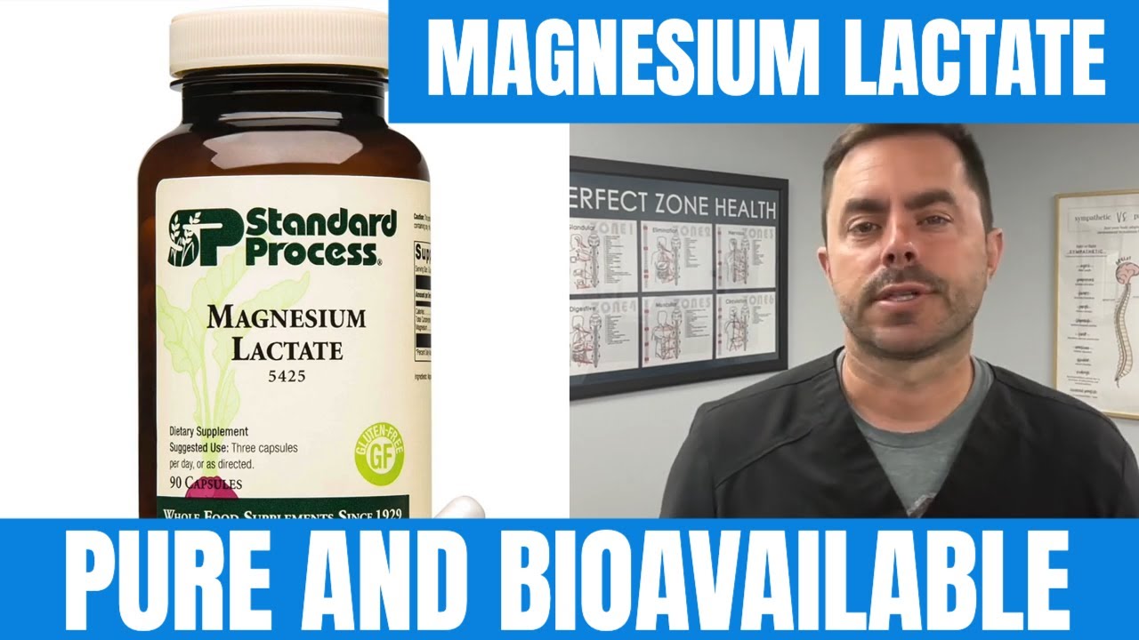 🧬 Magnesium Lactate by Standard Process Review - Bioavailable Magnesium ...