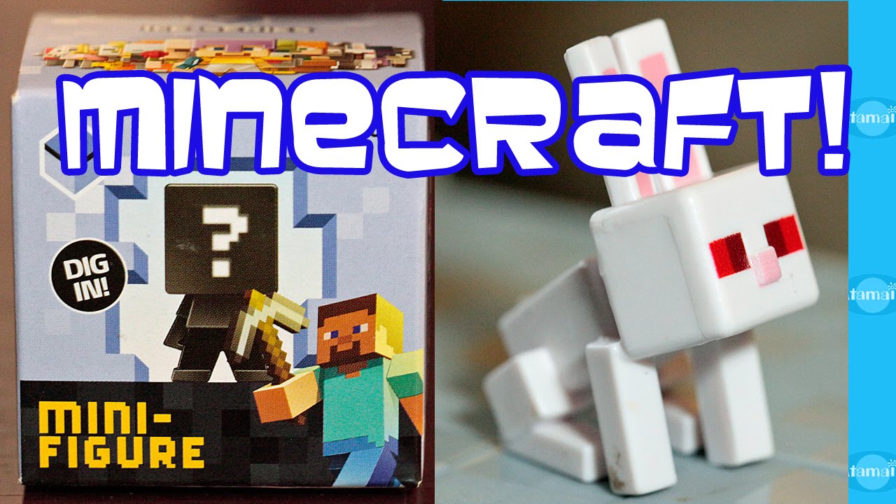 Minecraft Mini Figures Toys Unboxing! - YouTube