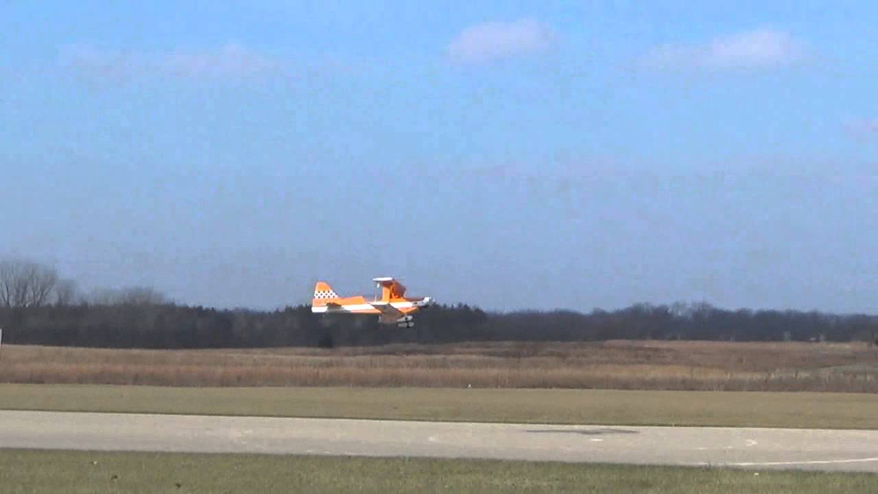 Ultimate Rc Biplane Powered By YS 110 Supercharged Engine - YouTube