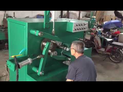 Rectangular core winding Machine - YouTube