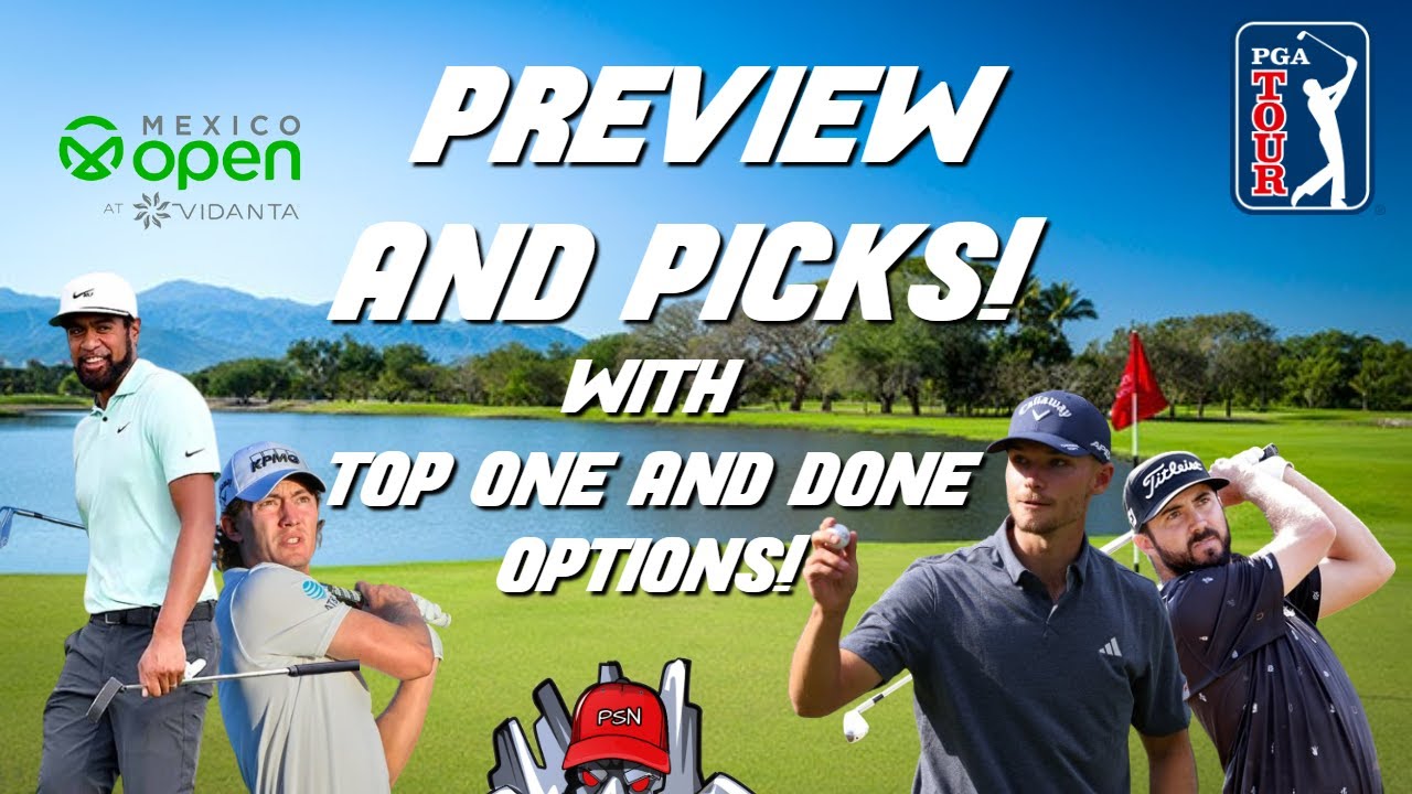 PGA Tour Mexico Open Golf Picks: Top Picks, One-and-Done golf picks and ...