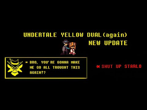 UNDERTALE YELLOW DUAL (NEW UPD+HARD MODE+NEW ATTACKS!) - YouTube