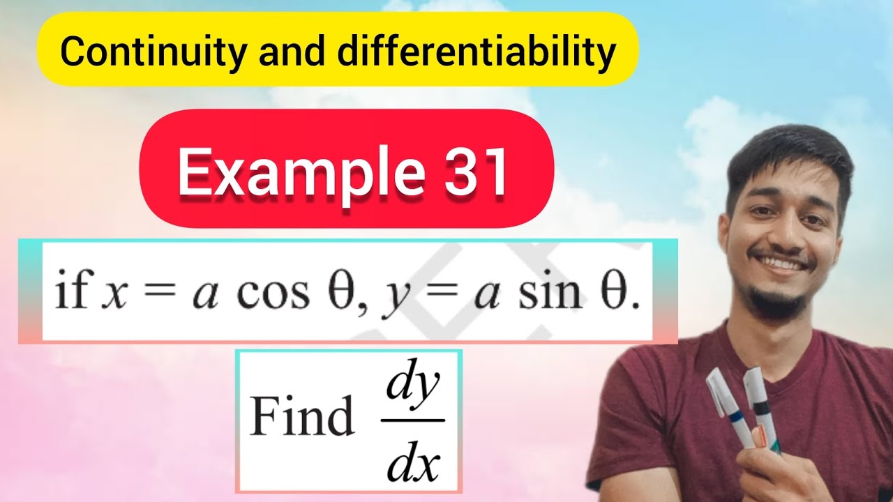 Continuity and differentiability example 31 | Example 31 chapter 5 ...