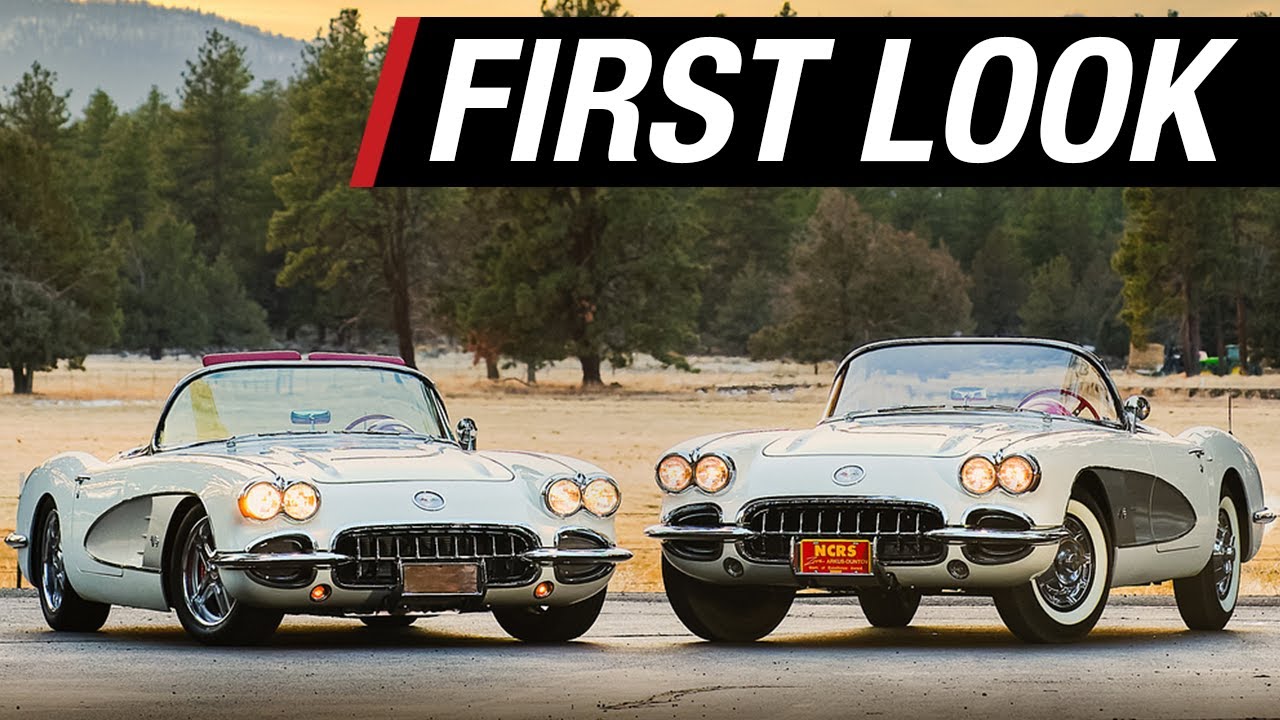 FIRST LOOK - 1959 Corvette Pair - BARRETT-JACKSON - YouTube