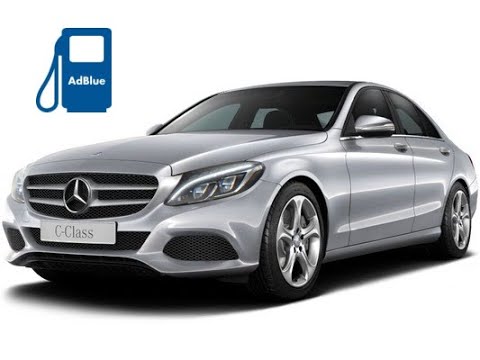 Mercedes-Benz C-Class W205 2016 AdBlue / SCR module location - YouTube