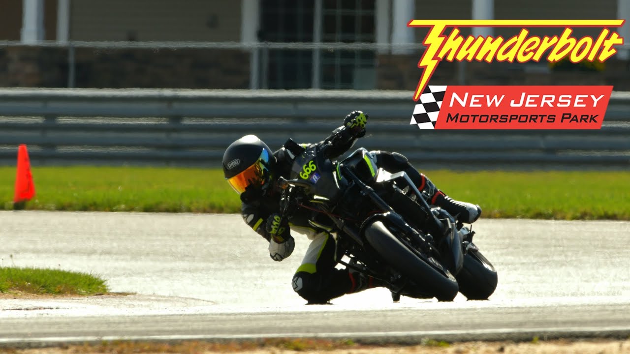 Track Day Thunderbolt NJMP - Advanced Groups - Yamaha MT09 vs Liter Bikes - POV - YouTube