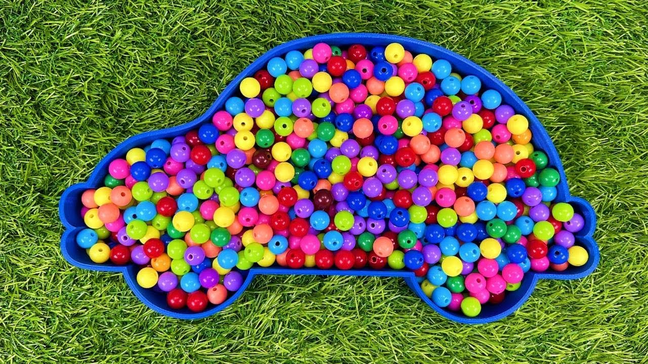 Soothing Candy Mixing and Glossy Slime Trimming | ASMR Tranquility ...