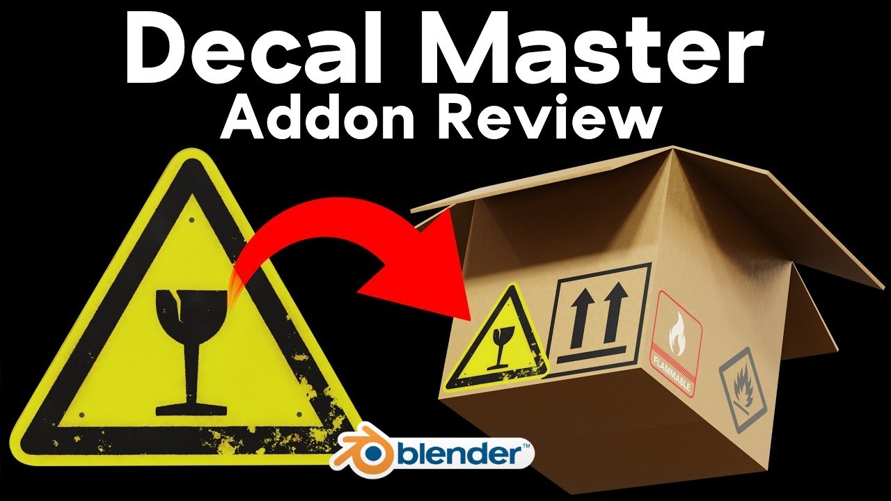 Decal Master Blender Addon: Complete Review & Installation Guide ...