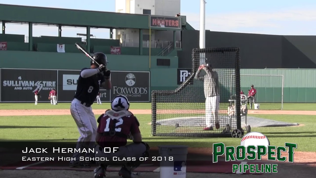 Jack Herman prospect video, OF, Eastern High School Class of 2018 - YouTube