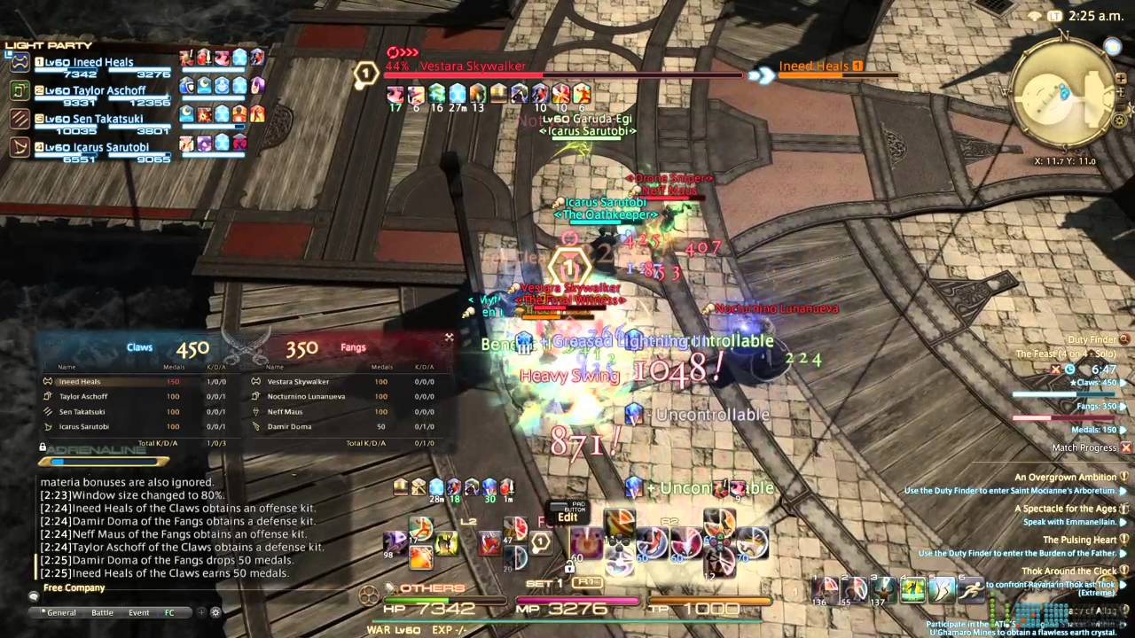 FFXIV PvP The Feast Solo Queue fun FINAL FANTASY XIV - YouTube