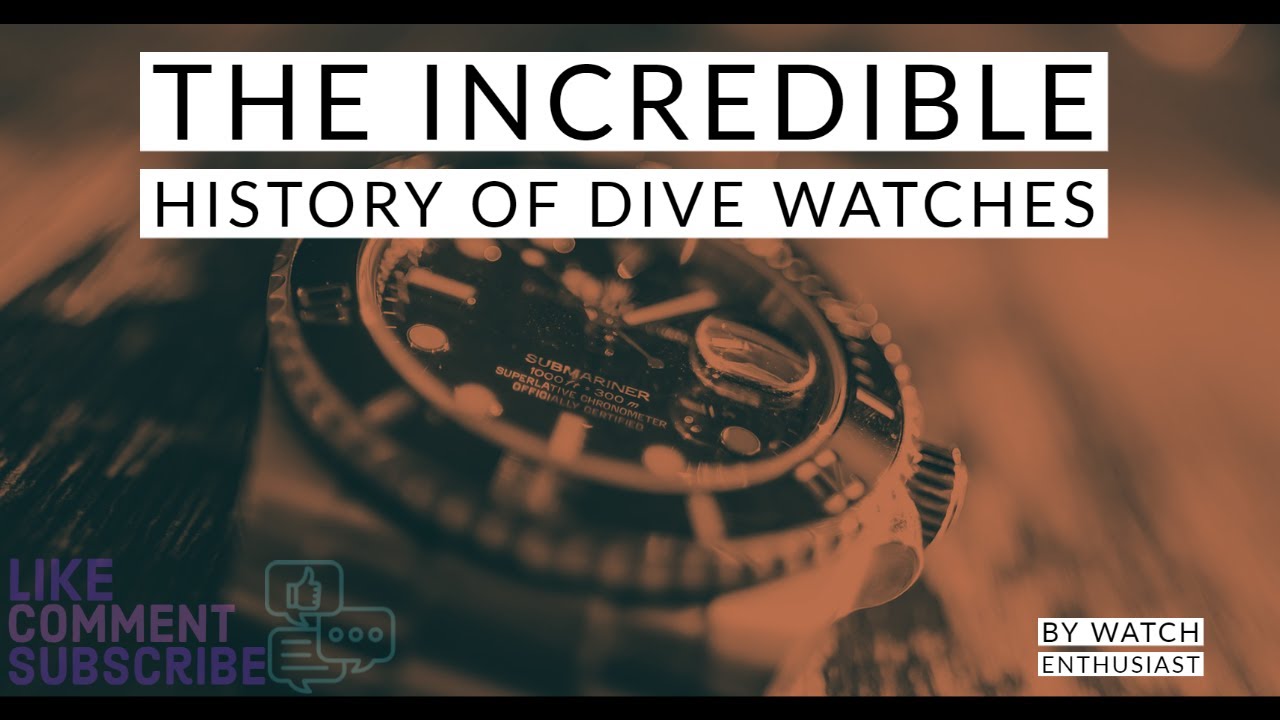 The incredible history of dive watches - YouTube