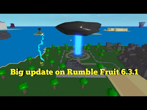 Big update on Rumble Fruit 6.3.1-One Piece Legendary-Roblox - YouTube