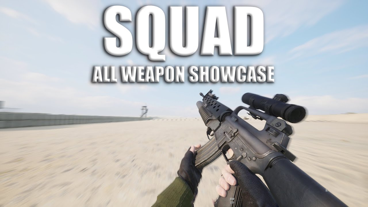 Squad : All Weapon Showcase 2025 4K - YouTube