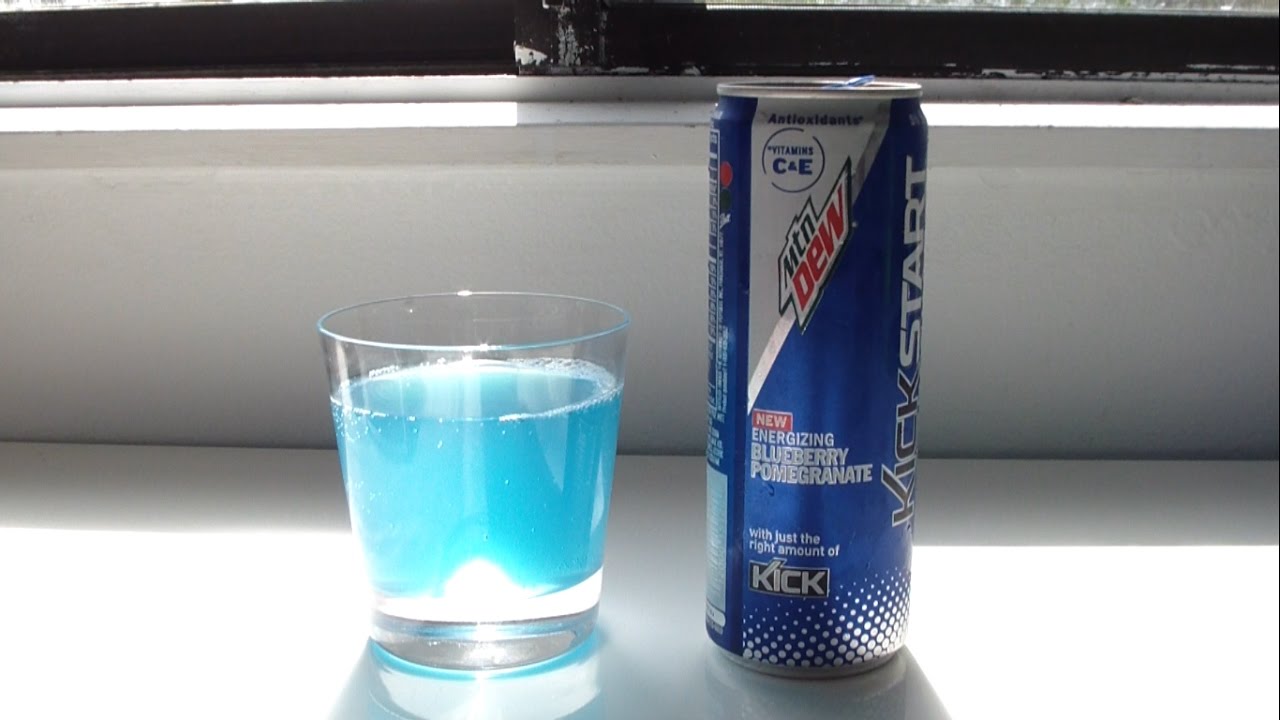 TPX Reviews - "Mountain Dew: KickStart Recharge (Blueberry Pomegranate ...