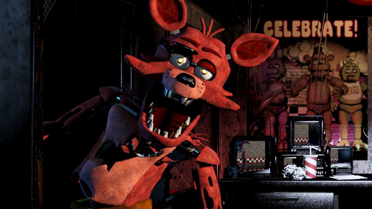 FNaF 1 | Foxy Jumpscare / Screamer (+Progression) | Five Nights at ...