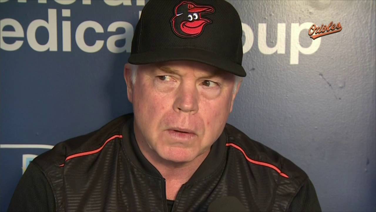 Buck Showalter on left-hander Brian Duensing - YouTube