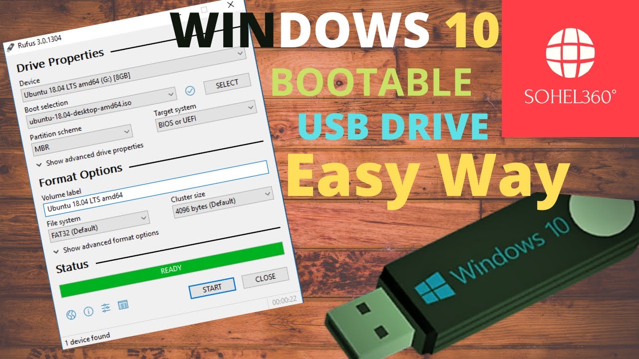 How To Make Bootable USB Of Windows 10 (2021 Updated)- Rufus - YouTube
