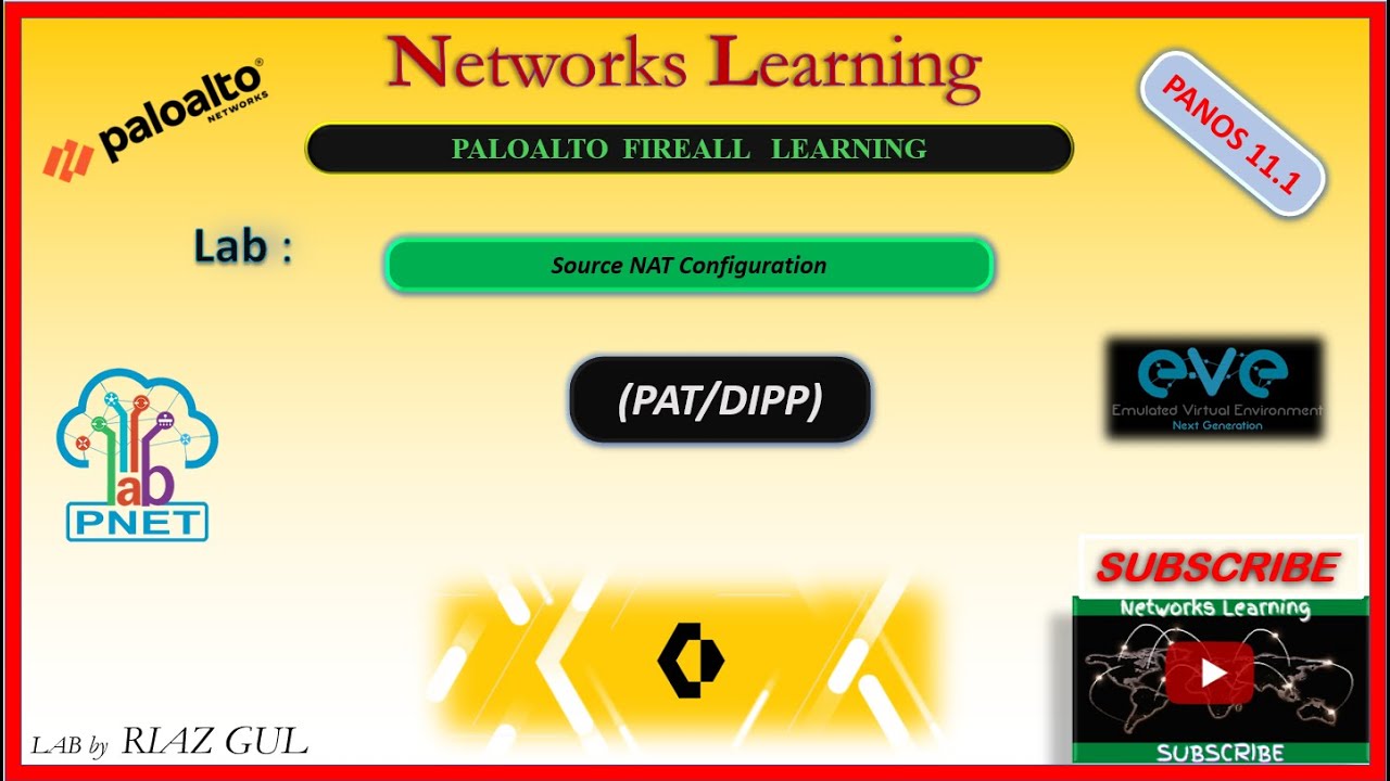 5- Configuring Source NAT In Palo Alto Firewall | Port Address ...