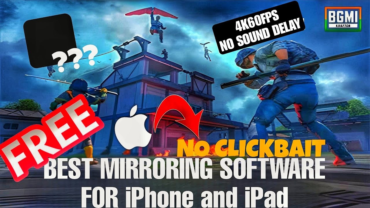 Free BEST Screen Mirroring SOFTWARE for iPhone and iPad | 4k 60fps NO ...