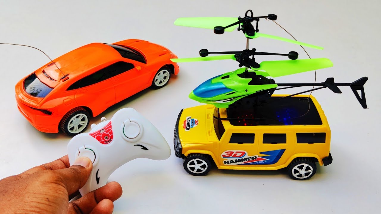 Exceed Rc Helicopter & 2 Remote Cars Unboxing - YouTube