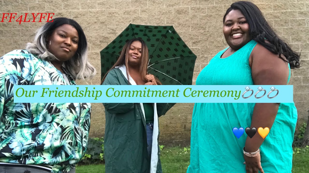 Friendship Commitment Ceremony//DanielleandMarján - YouTube
