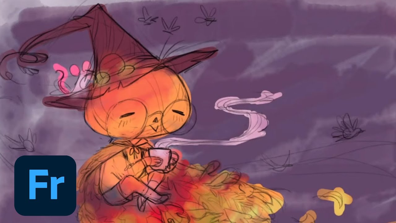 Autumn Character Illustration with Anna Daviscourt - 1 of 1 | Adobe ...