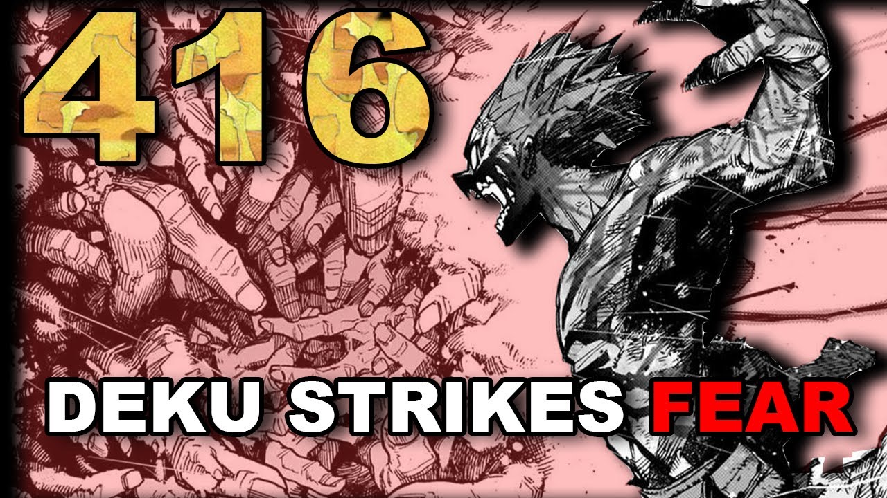 My hero Academia 416 The Return of Dark Deku??? - YouTube