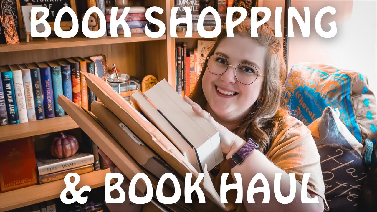 book shopping & book haul - buying all the special editions I can find ...