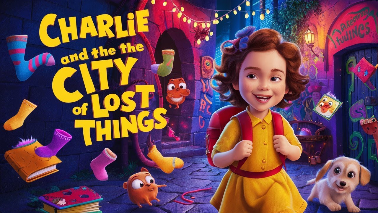 CHARLIE AND THE CITY OF LOST THINGS | children story #movie #stories # ...