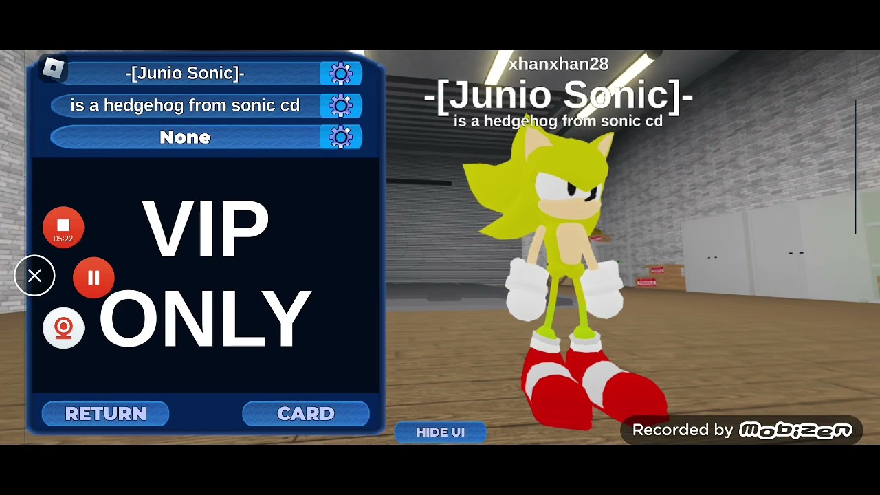 how to make junio sonic in sonic pulse - YouTube