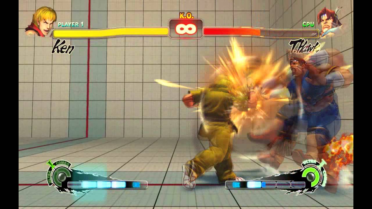 SF4 Ken masters basic combo 1 (Street fighter 4) - YouTube