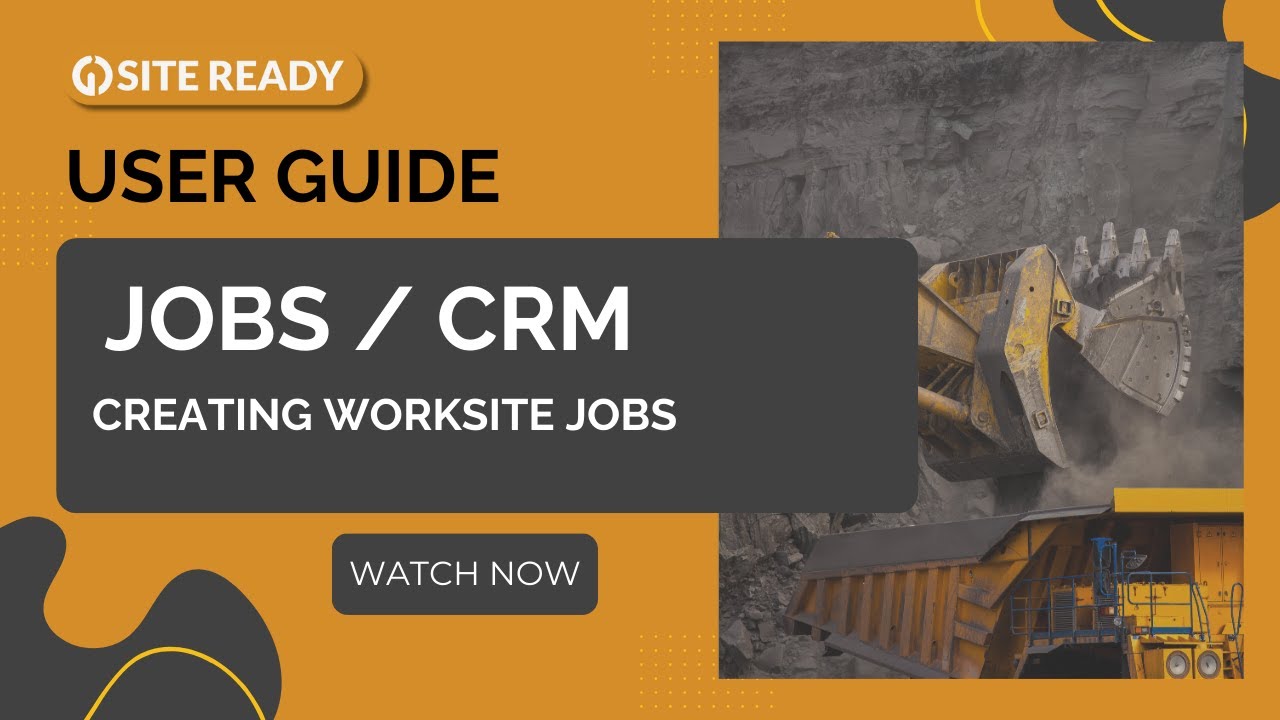 GO! Site Ready User Guide – Creating Worksite Jobs - YouTube